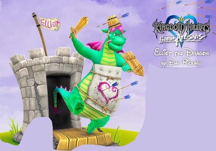 Elliott the Dragon | Kingdom Hearts Unlimited Wiki | Fandom