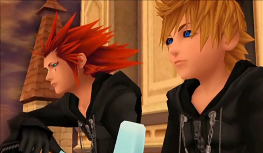 Image - Axel and Roxas KHBBS.PNG | Kingdom Hearts Wiki | FANDOM powered ...