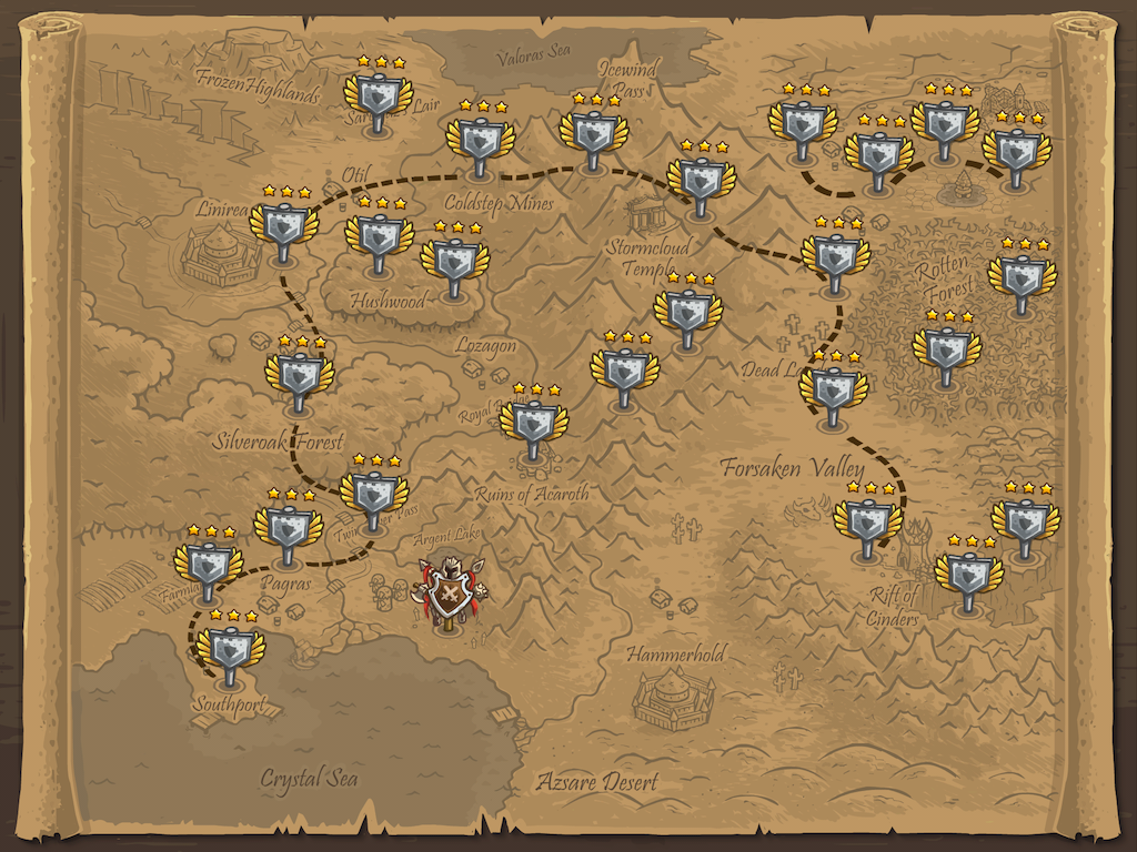 Image - Rush Map Full.PNG | Kingdom Rush Wiki | FANDOM powered by Wikia
