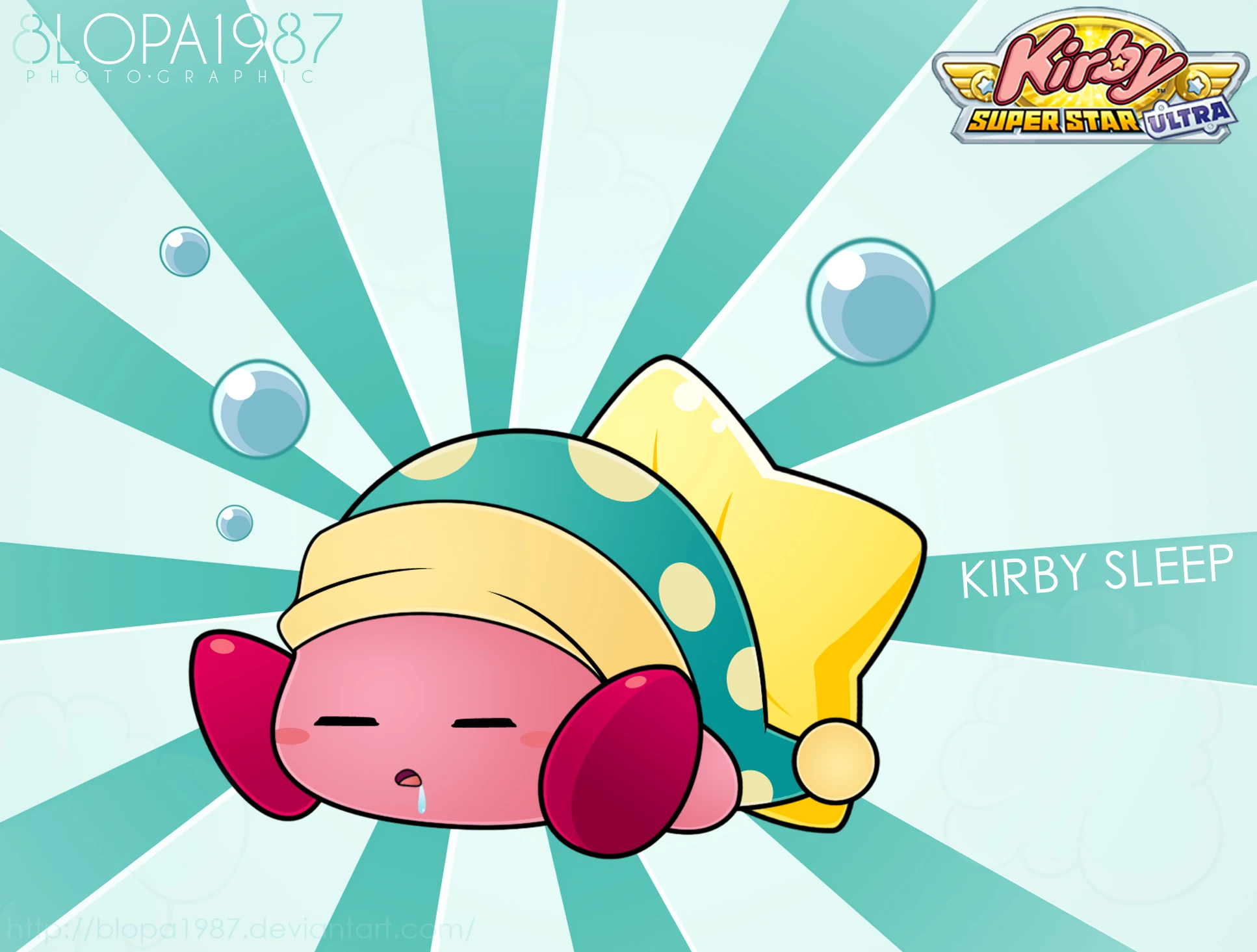 Imagen - Kirby sleep by blopa1987-d4tdnz0.jpg | Kirbypedia | FANDOM ...