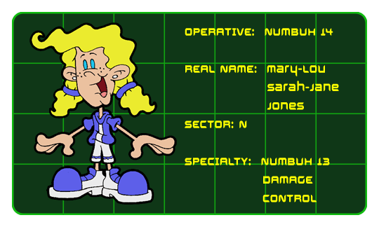 Numbuh 14 | KND Code Module | FANDOM powered by Wikia