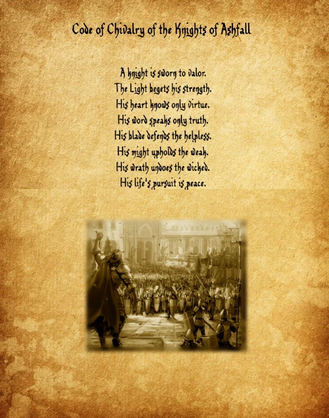 Chivalric Code | Knights of Ashfall Wiki | Fandom