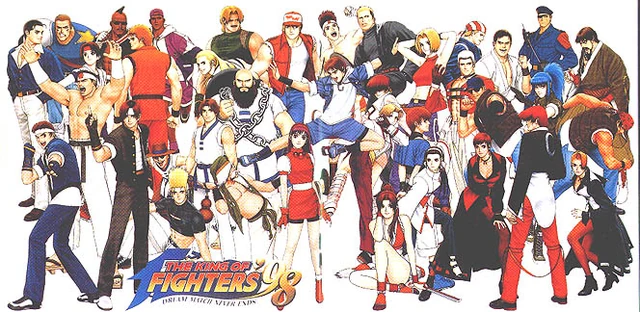 Imagen - Kof98cast.jpg | The King of Fighters Wiki | FANDOM powered by ...
