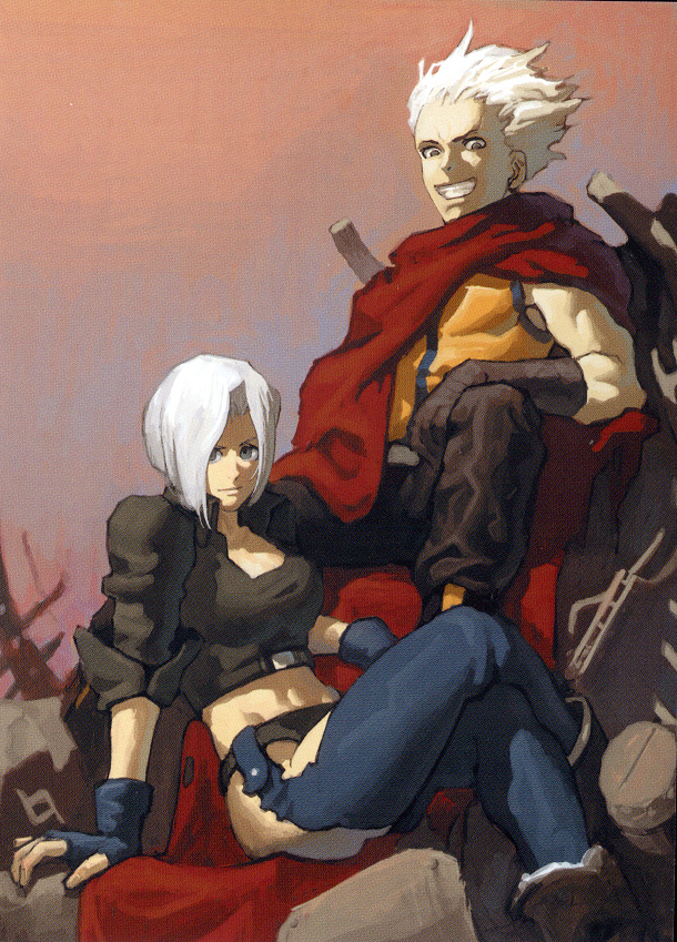 Imagen - Arcadia Magazine Extra - KOF 2001 - Ilustracion K9999 y Angel ...