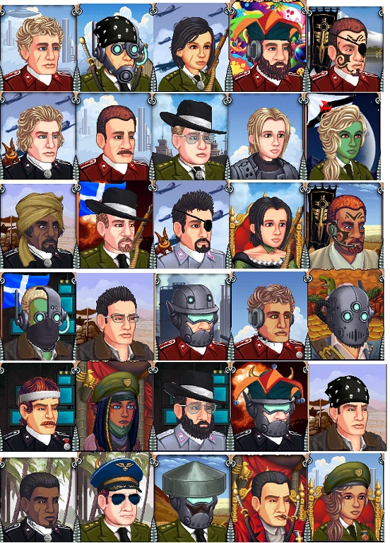 Battalion: Arena/Player Avatars | Kongregate Wiki | Fandom