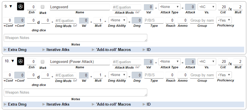 Roll20 Macros | KT-DnD | FANDOM powered by Wikia
