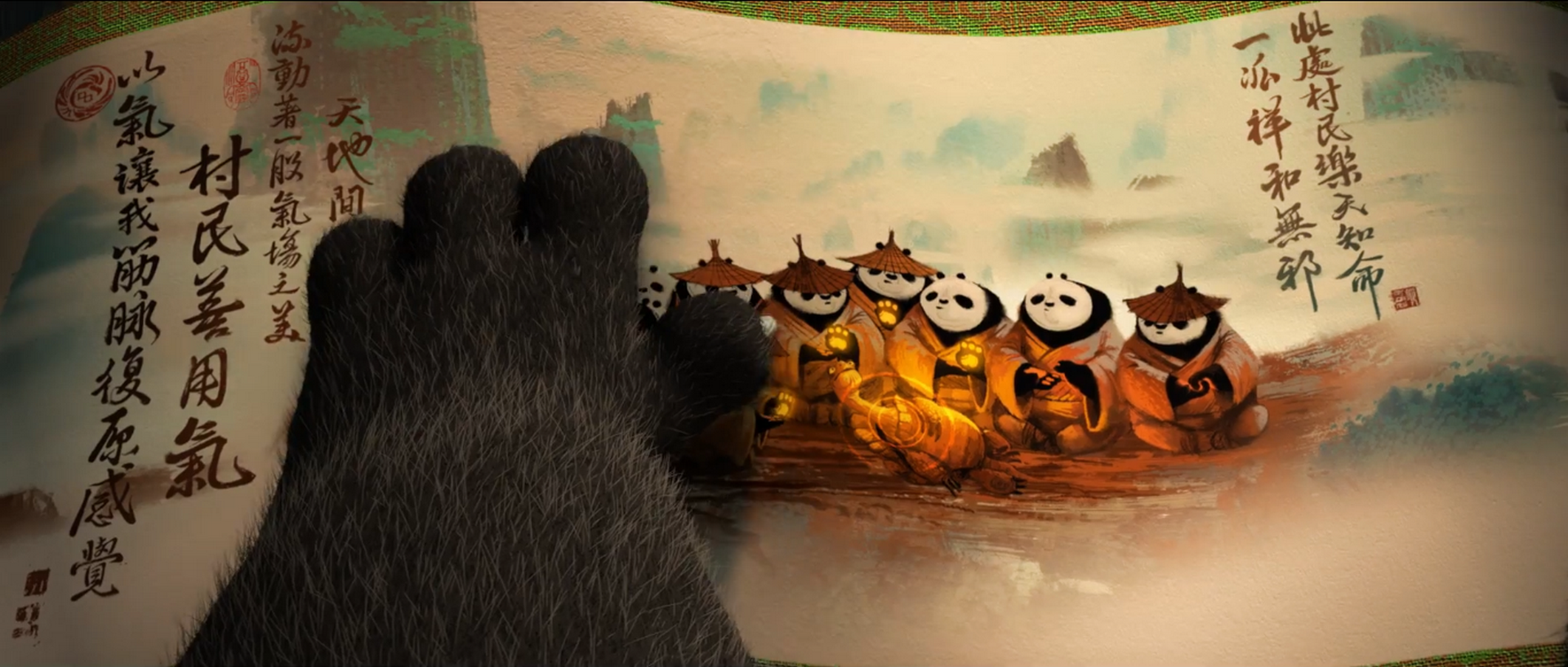 Oogway and Kai's scroll | Kung Fu Panda Wiki | Fandom