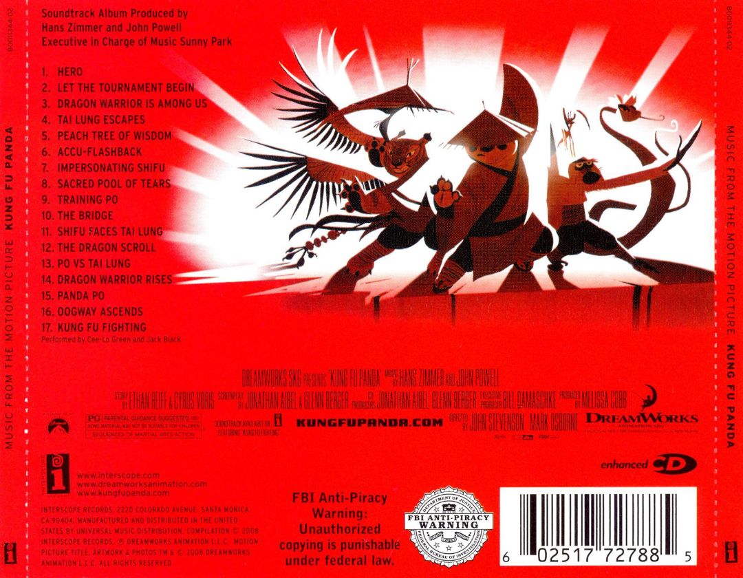 Kung Fu Panda (soundtrack) | Kung Fu Panda Wiki | FANDOM powered by Wikia Kung Fu Panda (soundtrack) | Kung Fu Panda Wiki | FANDOM powered by Wikia