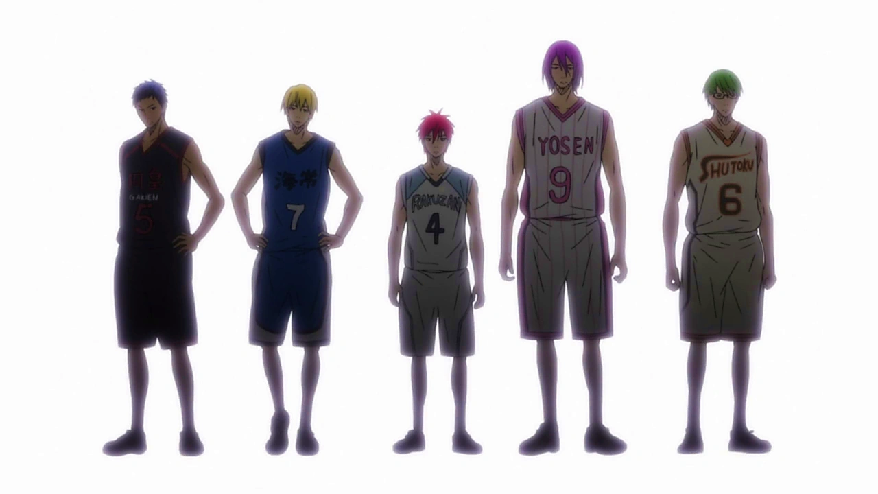 Image - Generation of Miracles different teams.png | Kuroko no Basuke ...