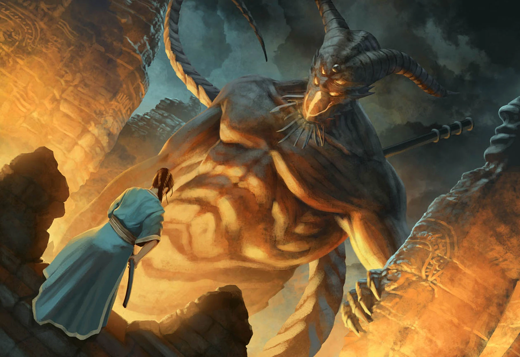 Image - Hakuseki exposes the Dark Naga leader.jpg | L5r: Legend of the ...