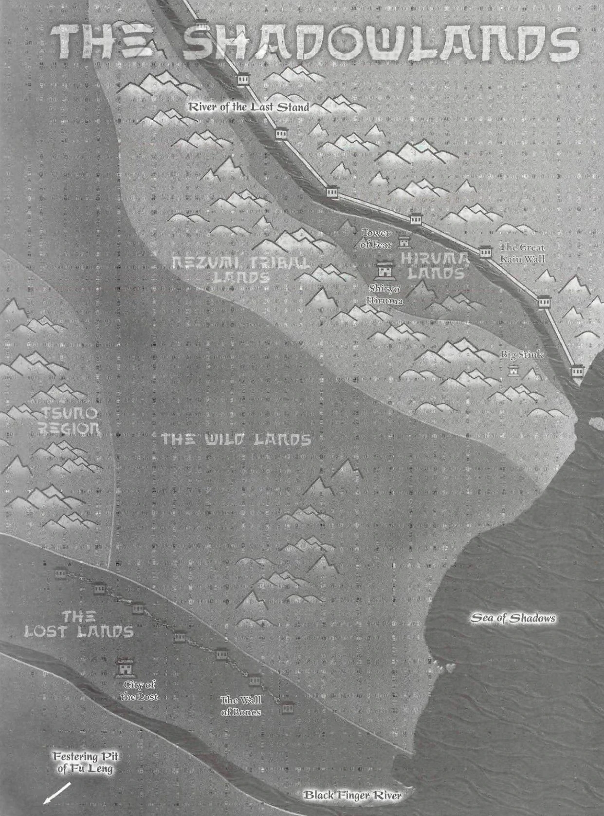 Image - Shadowlands territories.jpg | L5r: Legend of the Five Rings ...