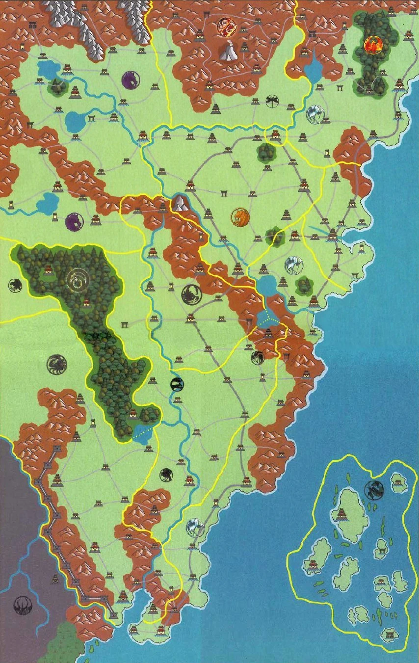 Image - Rokugan in 1125.jpg | L5r: Legend of the Five Rings Wiki ...