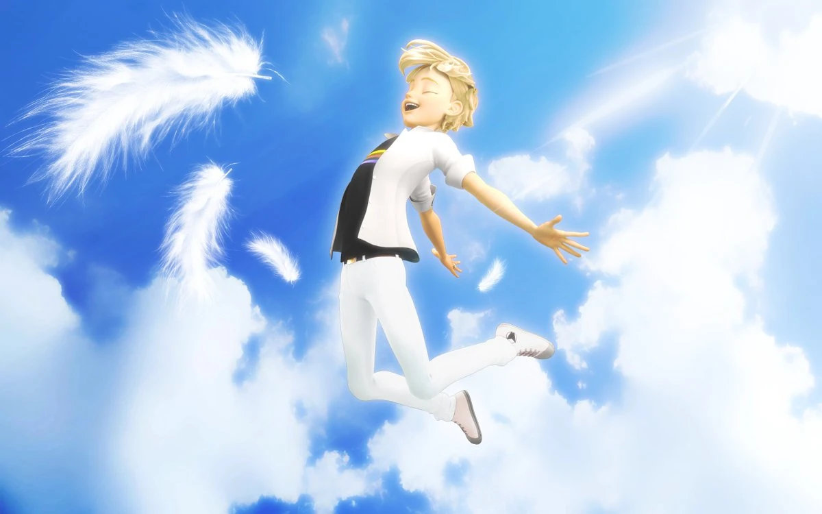 Image - Adrien in the sky.jpg | Miraculous Ladybug Wiki | FANDOM ...