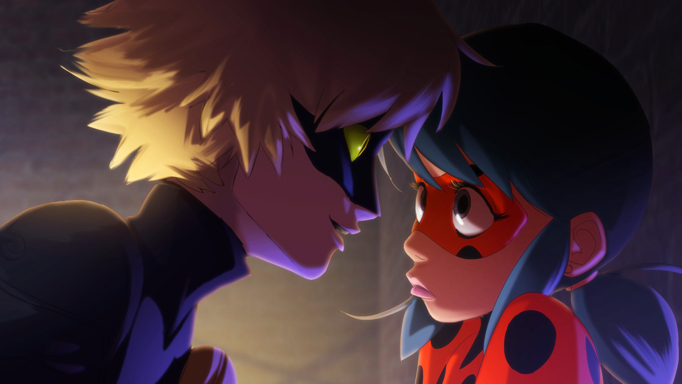 Image Cat Noir Flirting With Ladybug Concept Art Wikia Miraculous Ladybug Fandom