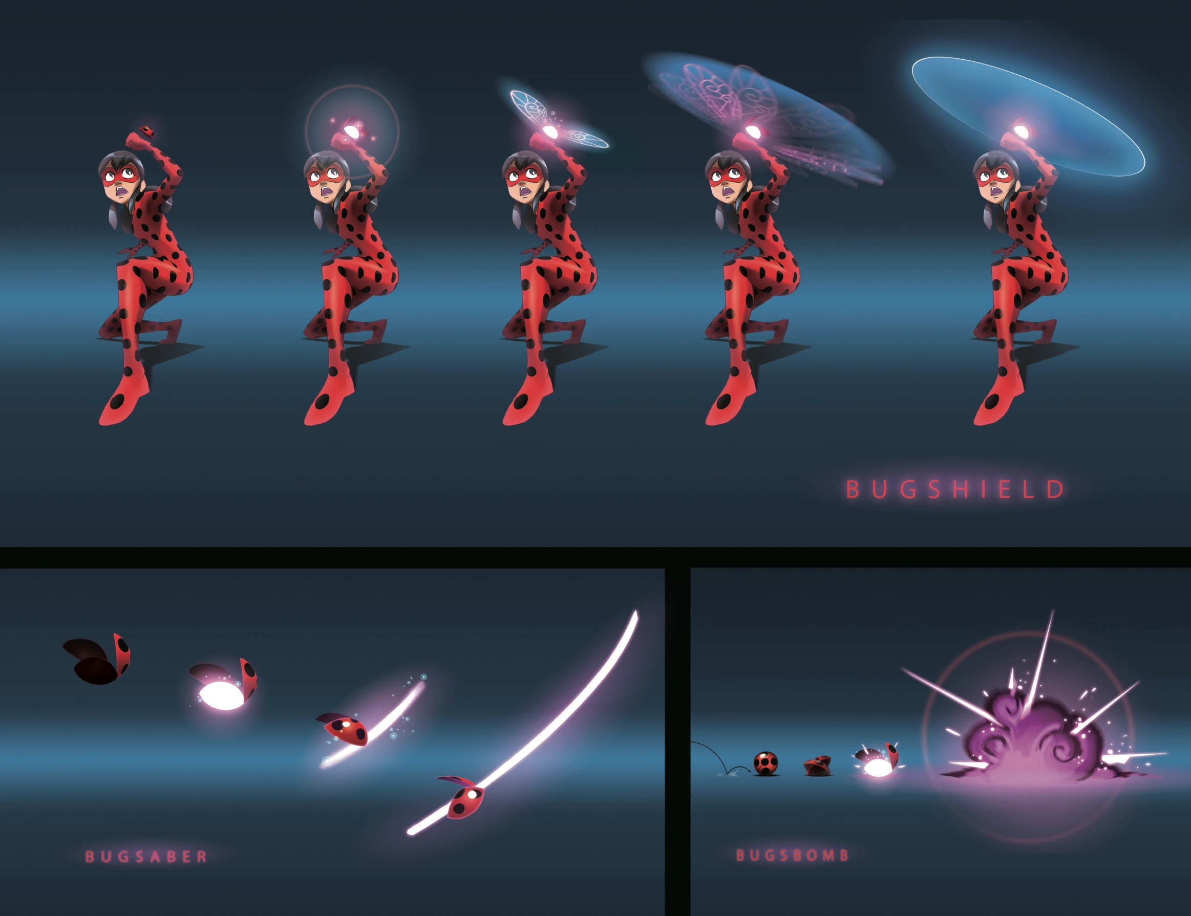 Image - Bug Weapons Concept Art.png | Miraculous Ladybug Wiki | FANDOM ...