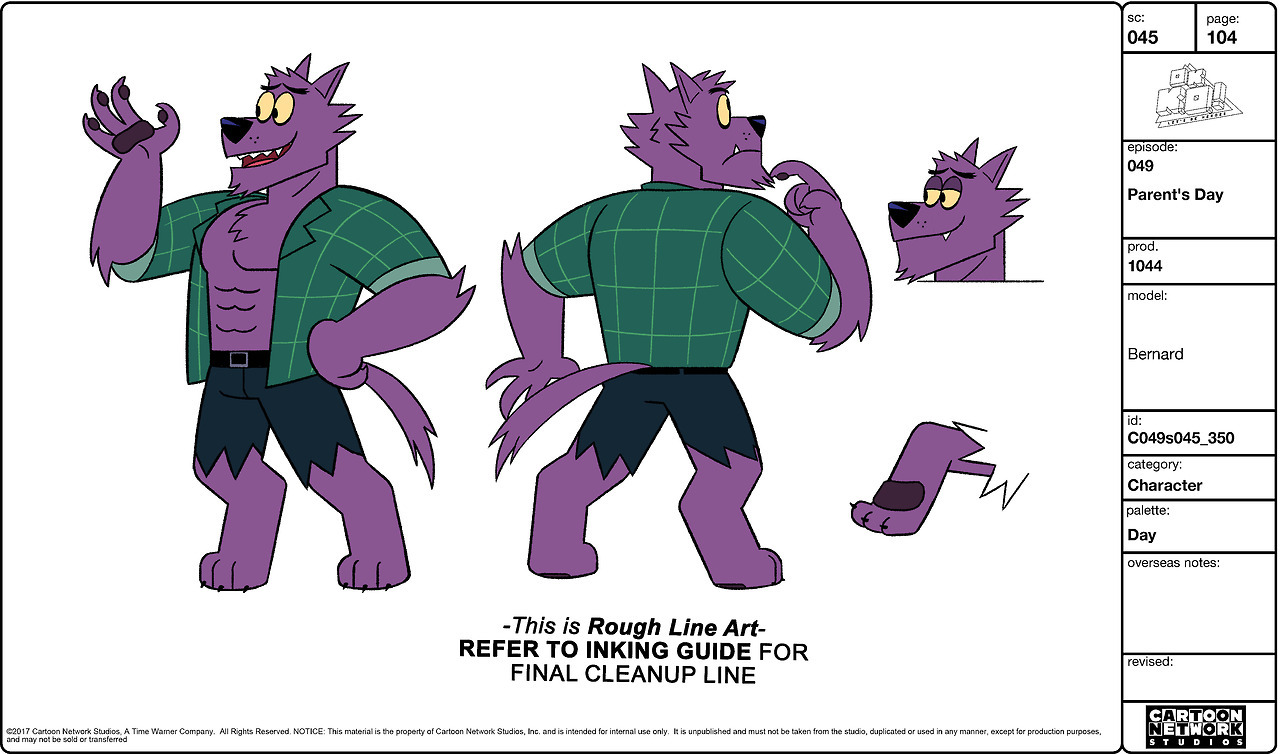 Image Bernard Model Ok Ko Wiki Fandom Powered By Wikia