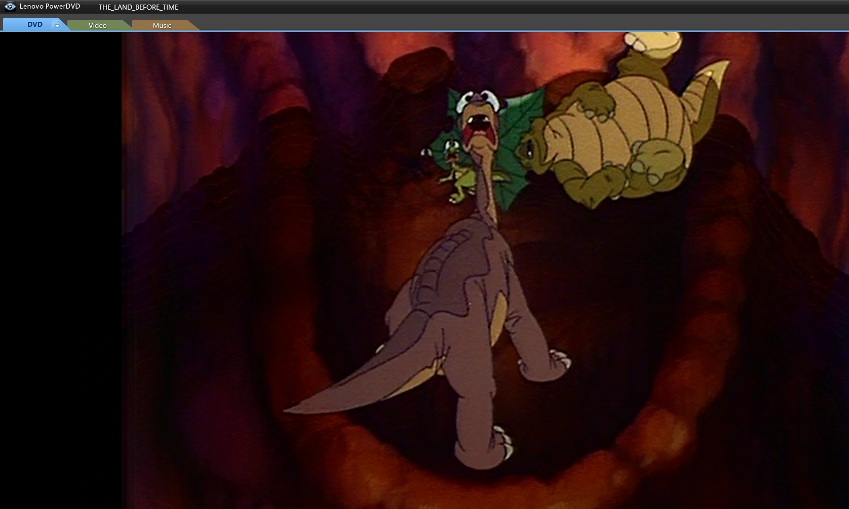 Image - The scared Littlefoot.png | Land Before Time Wiki | FANDOM ...
