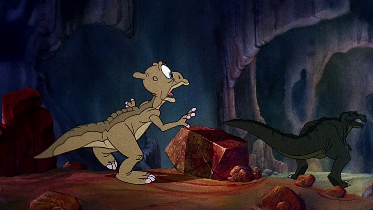 Image Ducky As Sharptooth Bait Land Before Time Wiki Fandom