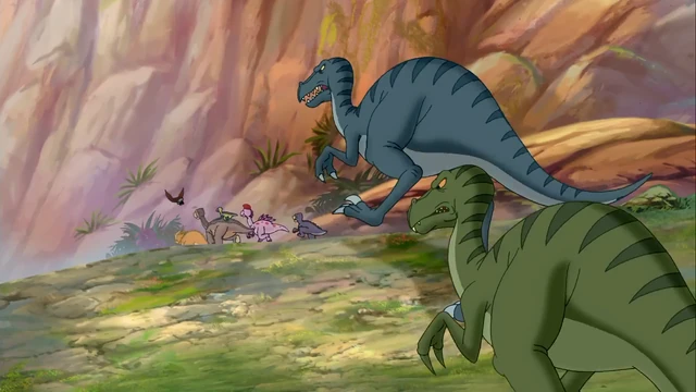 Image - Fast biters following kids.png | Land Before Time Wiki | FANDOM ...