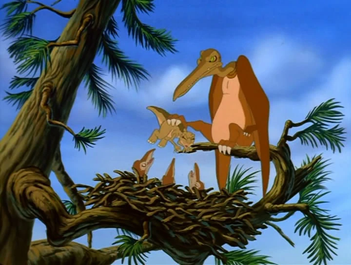Sharptooth Flyer Family (The Mysterious Island) | Land Before Time Wiki ...