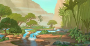 Tria's Mud Pool | Land Before Time Wiki | FANDOM powered by Wikia