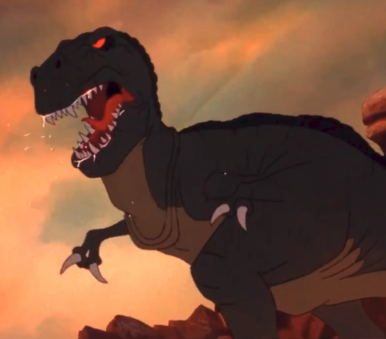 the furious five (kung fu panda) VS sharptooth (The land before time ...