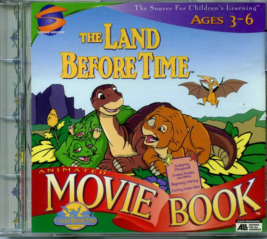 The Land Before Time Animated Moviebook | Land Before Time Wiki | Fandom