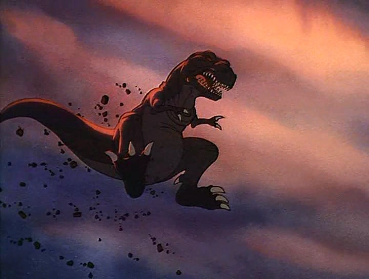 One-Eye (Speckles the Tarbosaurus) vs Sharptooth (Land Before Time ...
