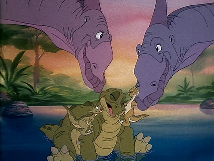 Ducky and Spike's Father | Land Before Time Wiki | Fandom