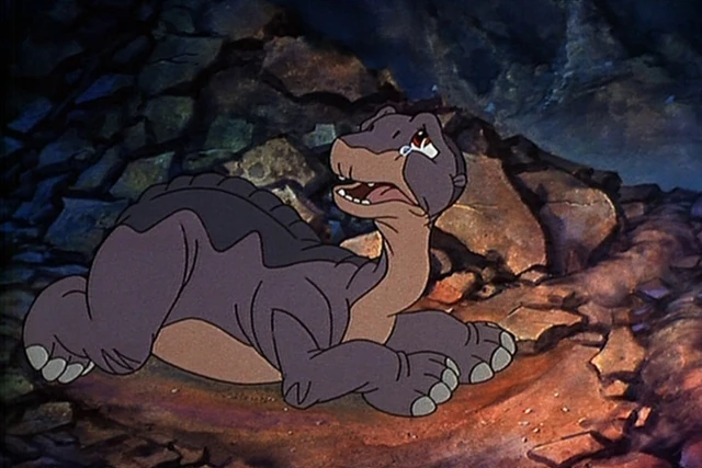 Image - Sad Littlefoot.jpg | Land Before Time Wiki | FANDOM powered by ...