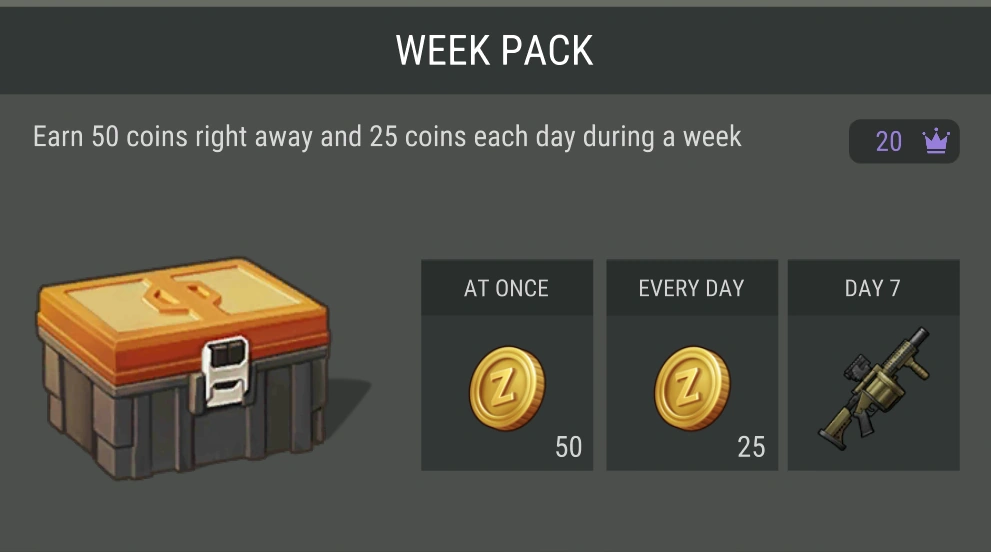 Week Pack | Last Day on Earth: Survival Wiki | Fandom