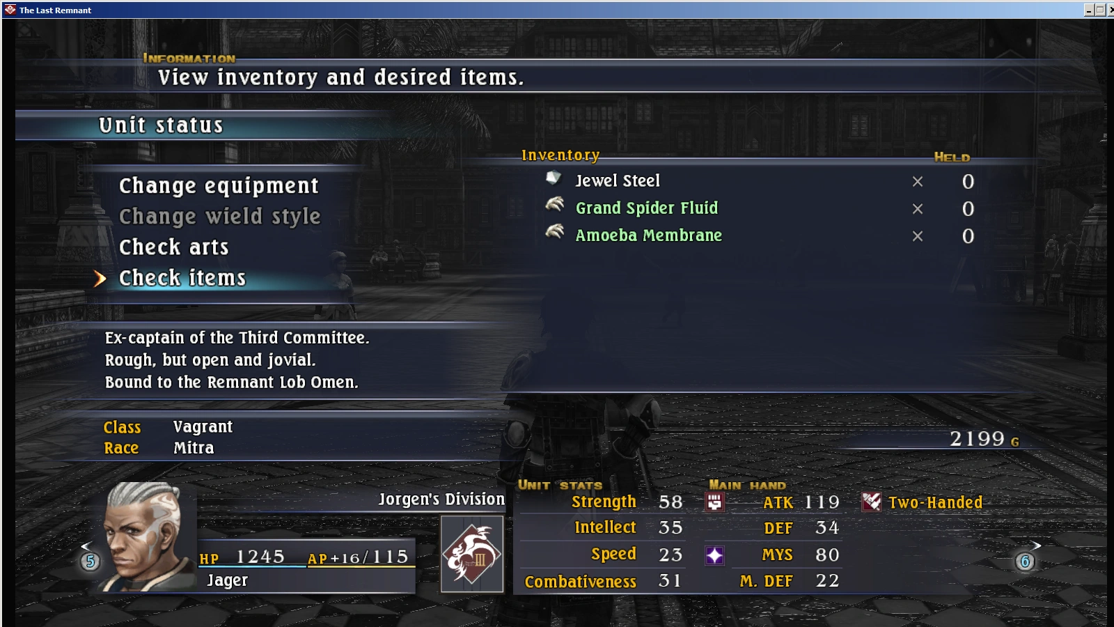 Talk:Jager | The Last Remnant Wiki | FANDOM powered by Wikia