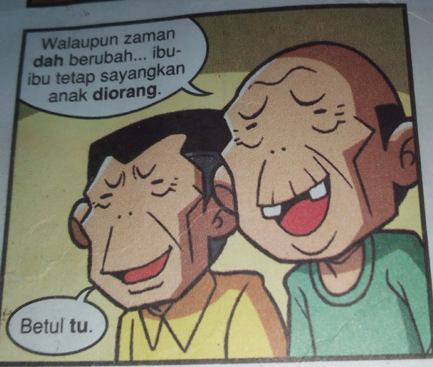 Pak Cik Hijau dan Pak Cik Kuning | Lawak Kampus Wiki | Fandom