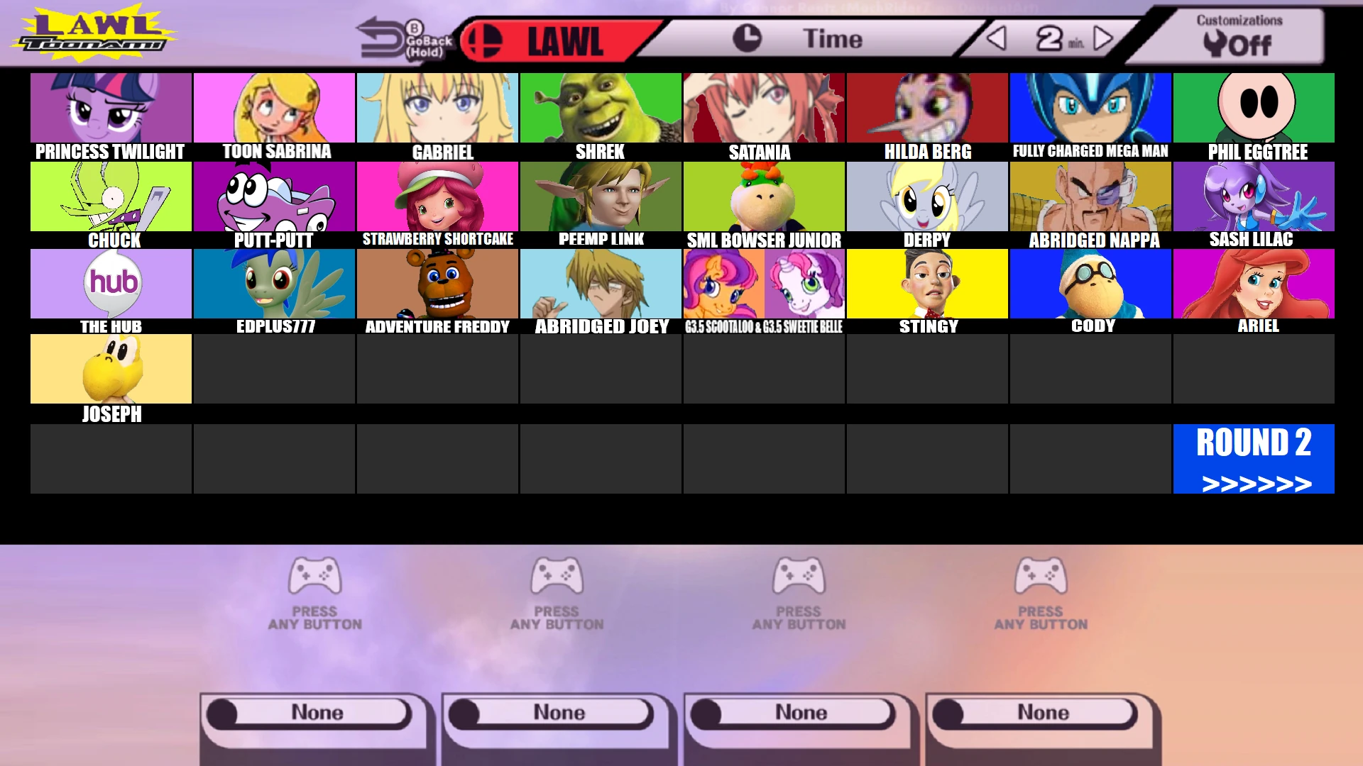 List of Characters | Lawl Toon: Brother Location Remade Version Wiki ...