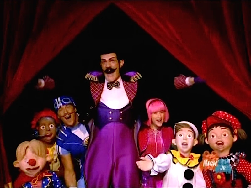 Image - Nick Jr. LazyTown - Characters Cast in The LazyTown Circus.png ...