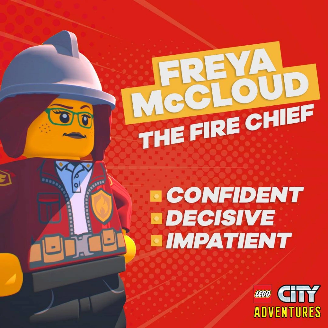 Freya McCloud | Lego City Adventures Wiki | Fandom