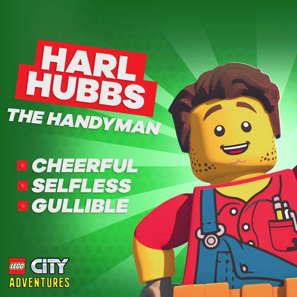 Harl Hubbs | Lego City Adventures Wiki | Fandom