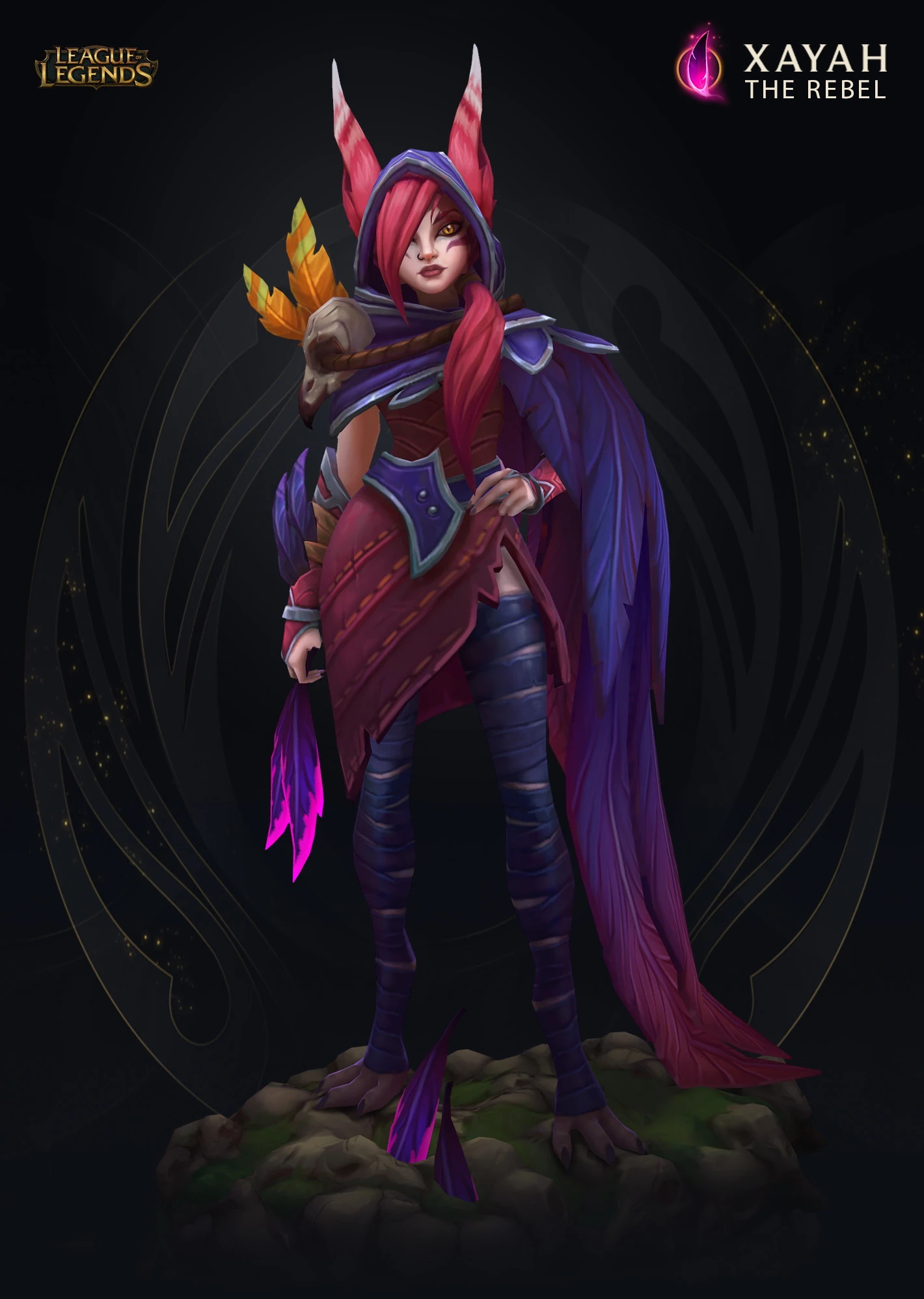 Image - Xayah Model 06.jpg | League of Legends Wiki | FANDOM powered by ...