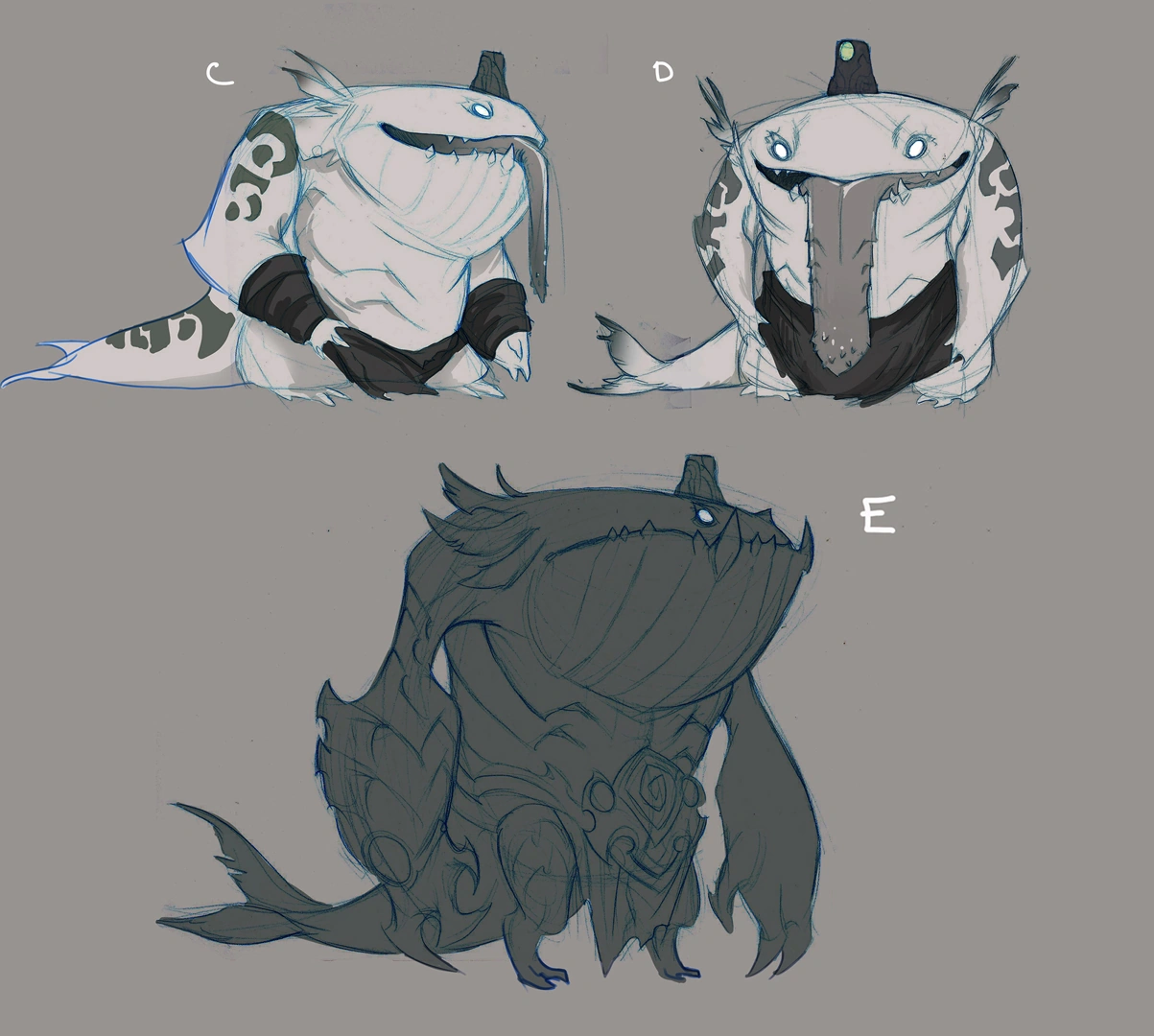 Image - Tahm Kench Early Concept.png | League of Legends Wiki | FANDOM ...