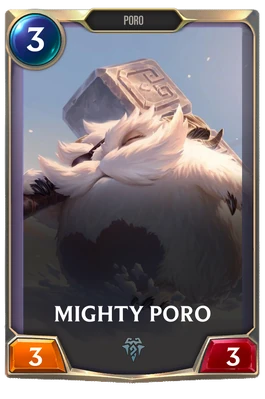 Mighty Poro (Legends of Runeterra) | League of Legends Wiki | Fandom