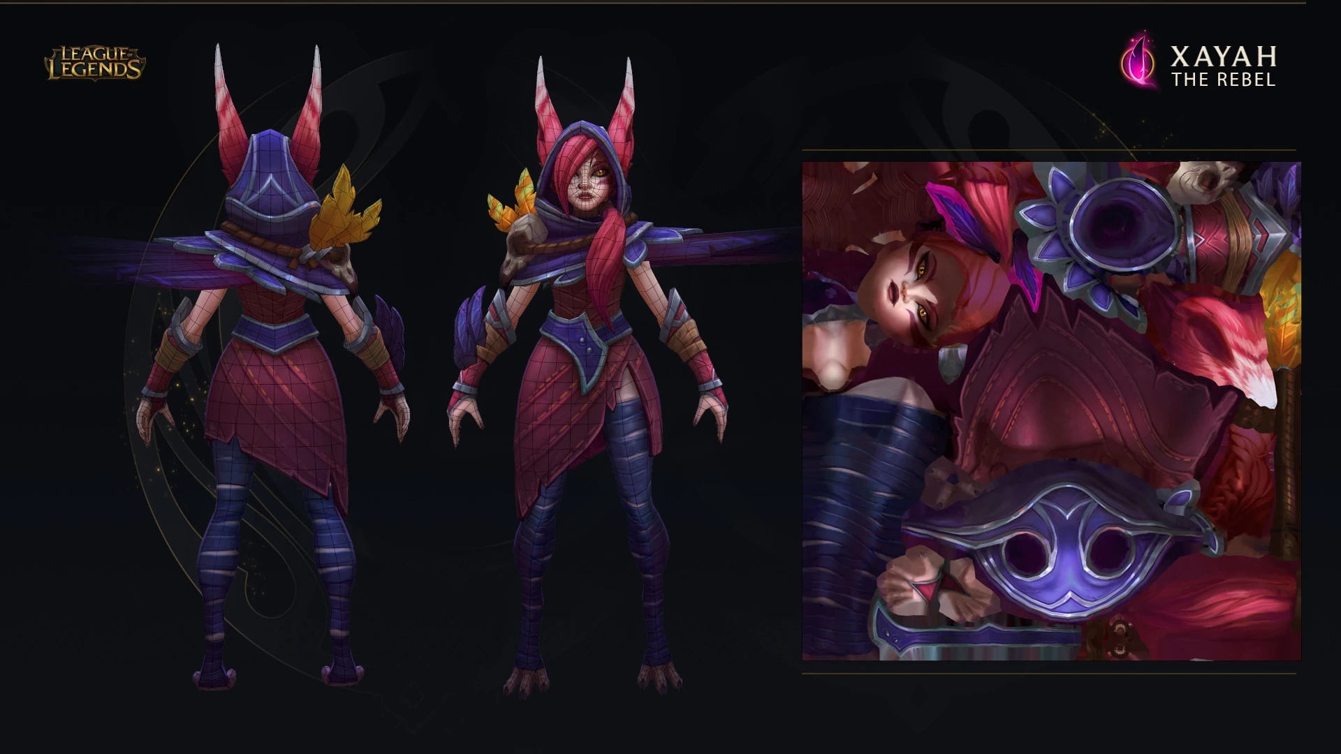 Image - Xayah Model 04.jpg | League of Legends Wiki | FANDOM powered by ...