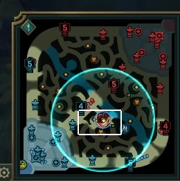 League Of Legends Minimap
