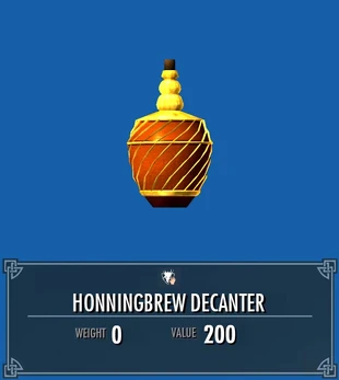 Honningbrew Decanter | Legacy of the Dragonborn | Fandom