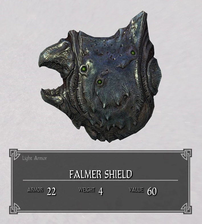 Falmer Shield | Legacy of the Dragonborn | Fandom