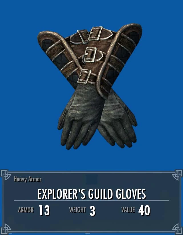 Explorer's Guild Gloves | Legacy of the Dragonborn | Fandom
