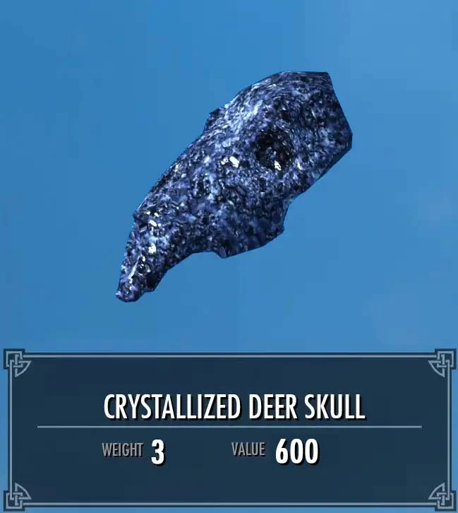 Crystallized Deer Skull | Legacy of the Dragonborn | Fandom