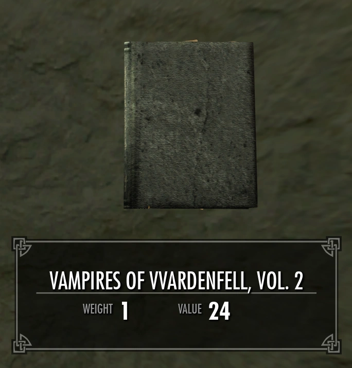 Vampires of Vvardenfell, Vol. 2 | Legacy of the Dragonborn | Fandom