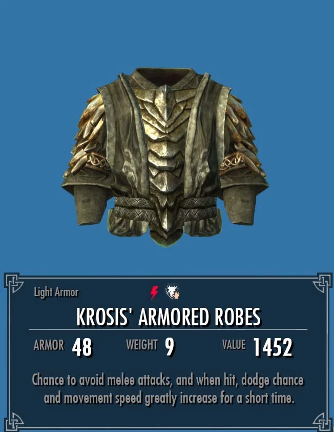 Krosis' Armored Robes | Legacy of the Dragonborn | FANDOM powered by Wikia