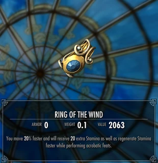 Ring of the Wind (Tools of Kagrenac) | Legacy of the Dragonborn | Fandom
