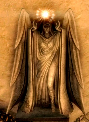Statue to Meridia | Legacy of the Dragonborn | Fandom